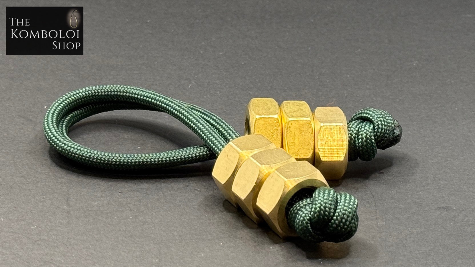 Industrial Series - Brass Triple Hex Begleri – The Komboloi Shop