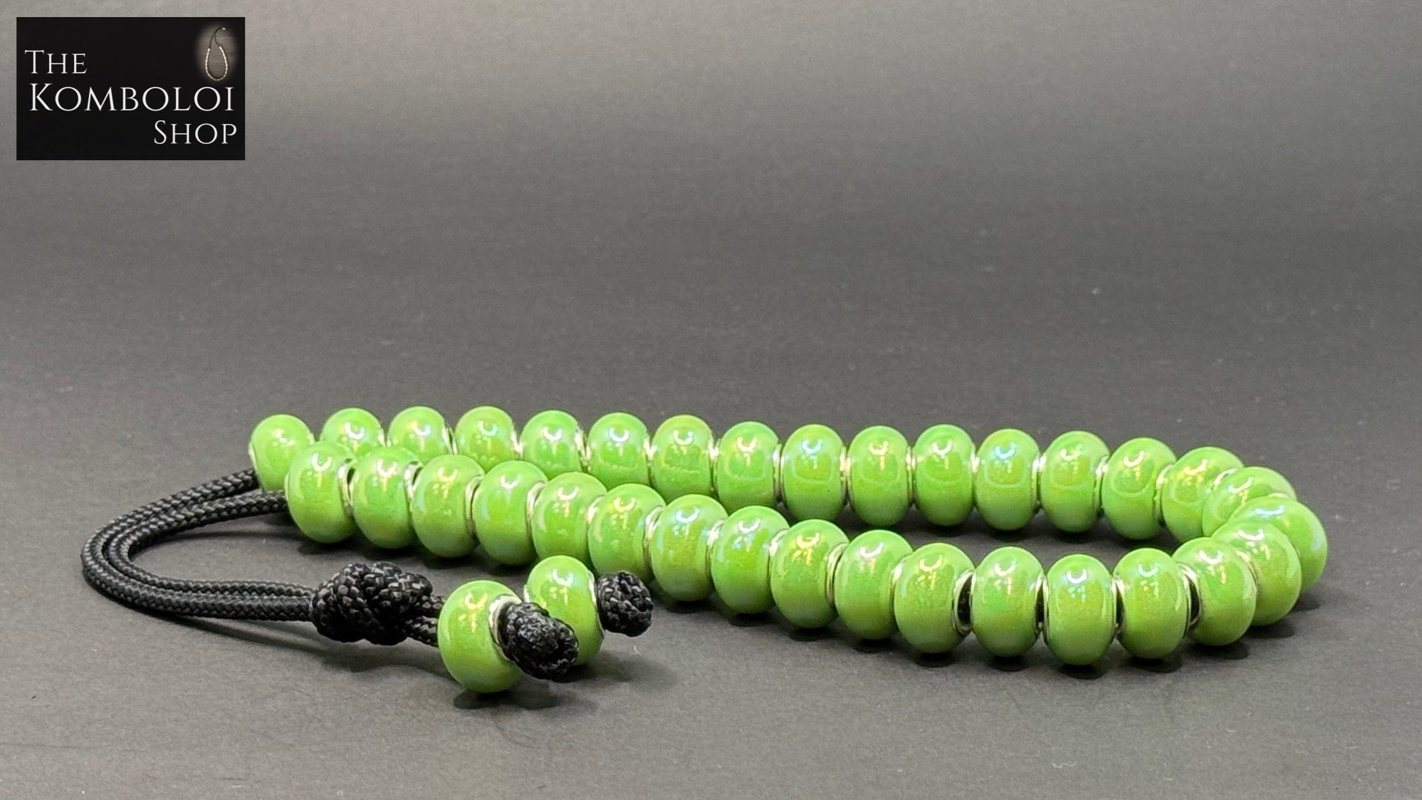Brass Core Resin 33 Bead Komboloi / Worry Beads – The Komboloi Shop